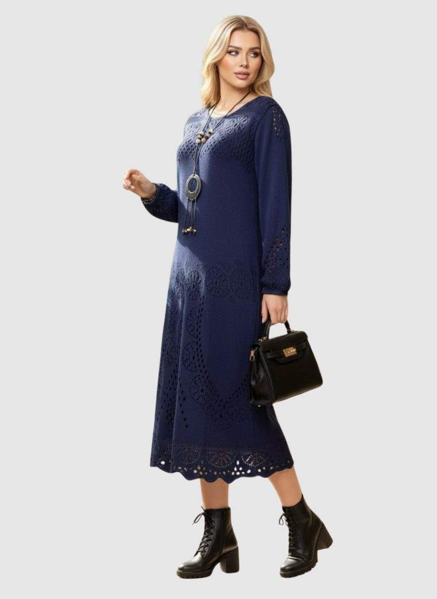 Rochie Boho Chic PT30 bleumarin – Dadastyle.ro